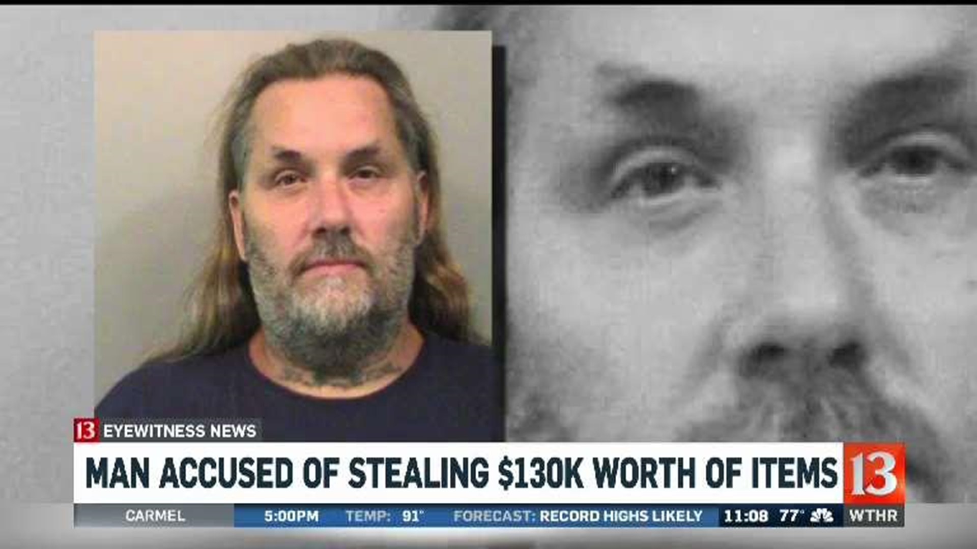Morgan County man charged in theft of items worth $130,000 | wthr.com