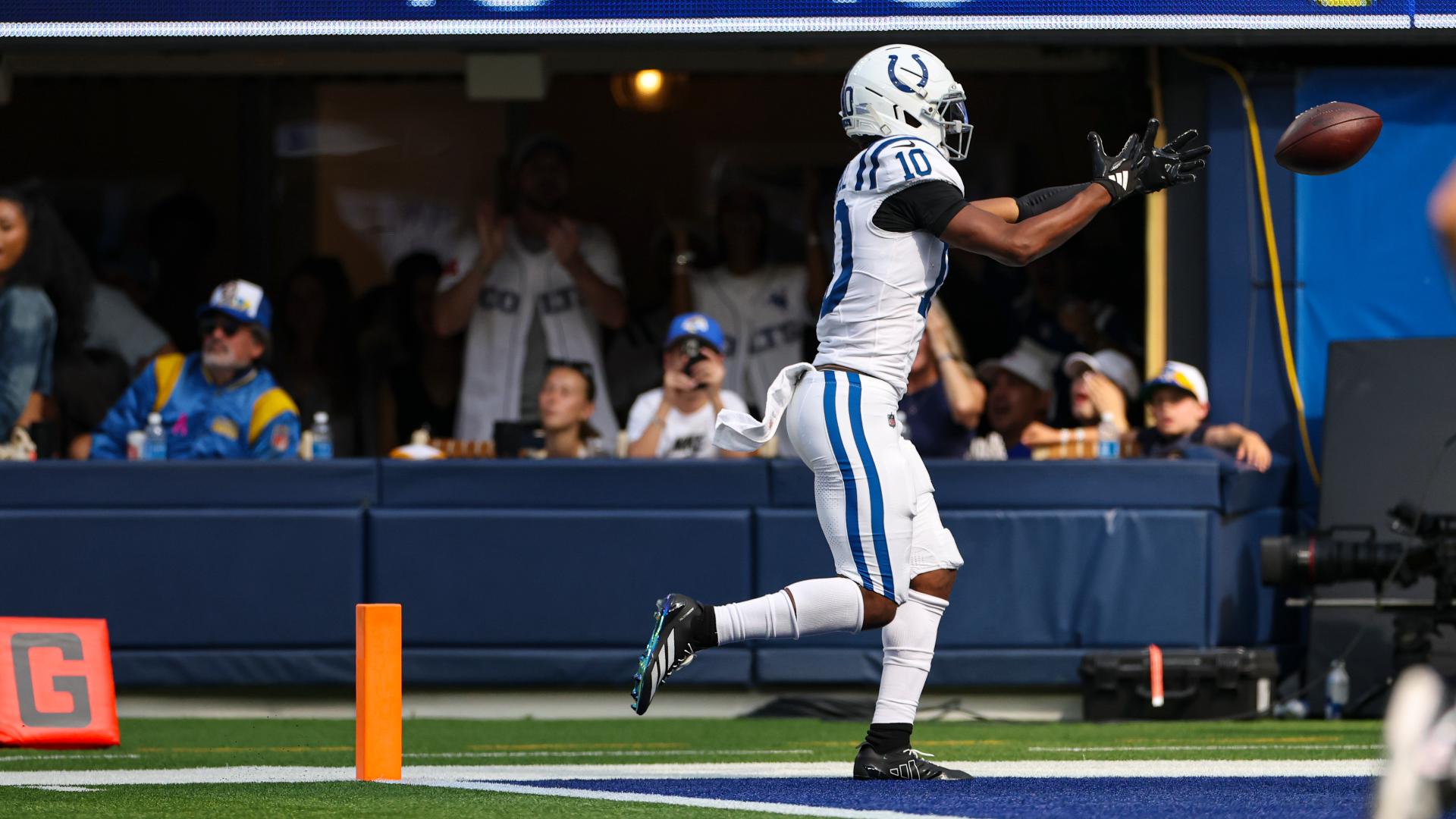 Goal-line gaffe costs the Colts a touchdown and a road win for 2nd ...