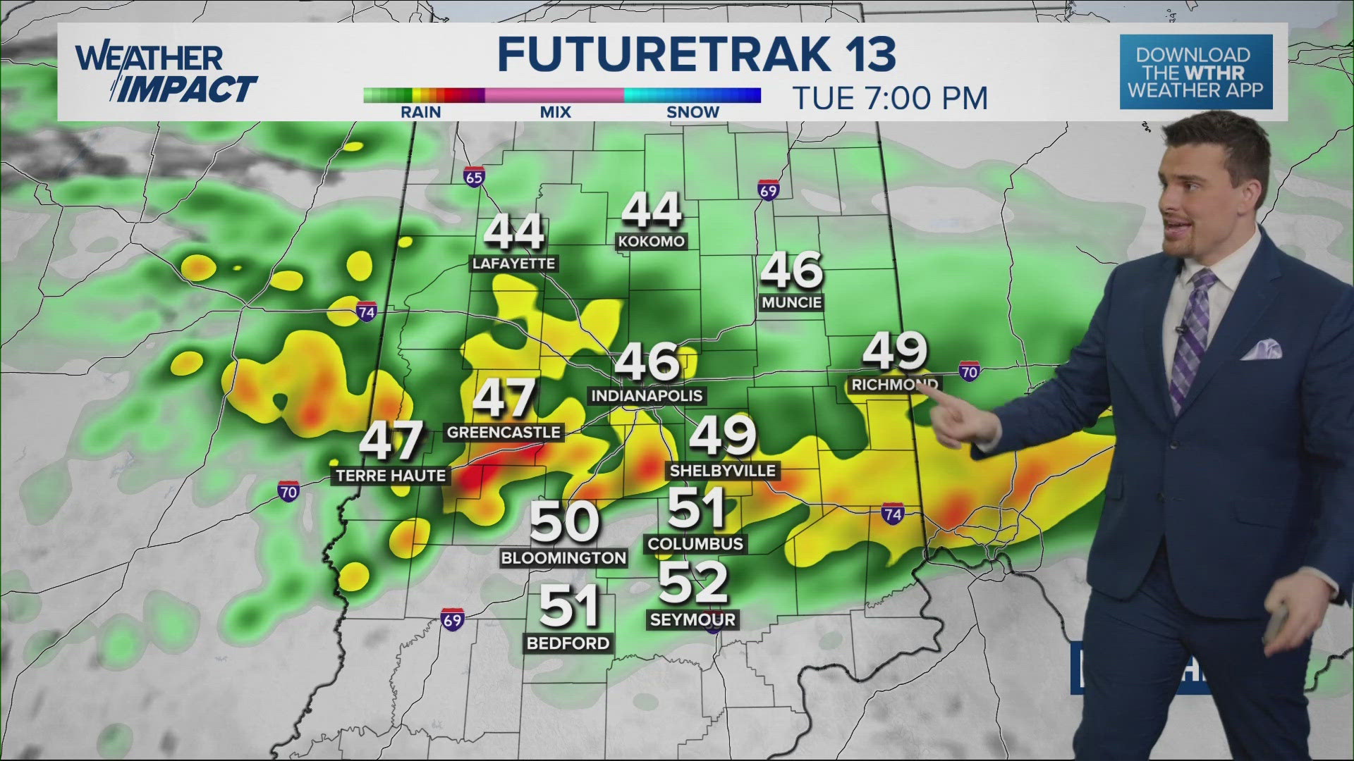 Indiana weather: 2–5 inches of rain will turn yards muddy this week ...