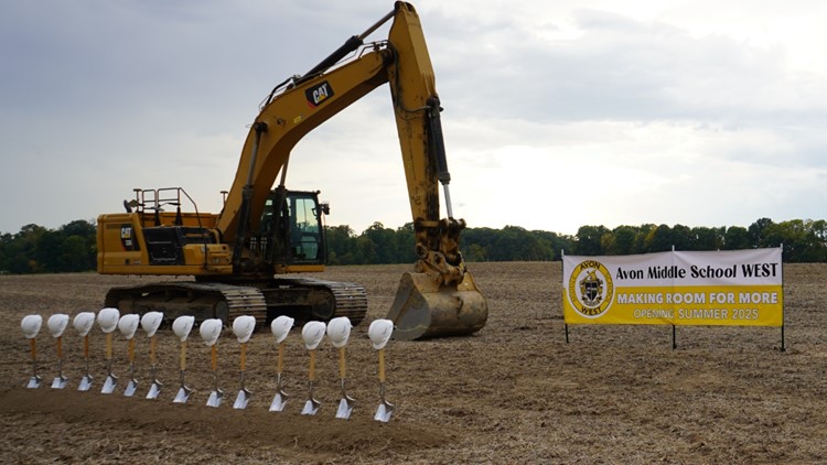 Avon breaks ground on new middle school | wthr.com
