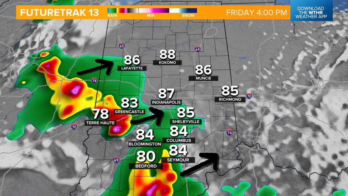 Hottest day of the year so far could spark isolated hail storms this ...