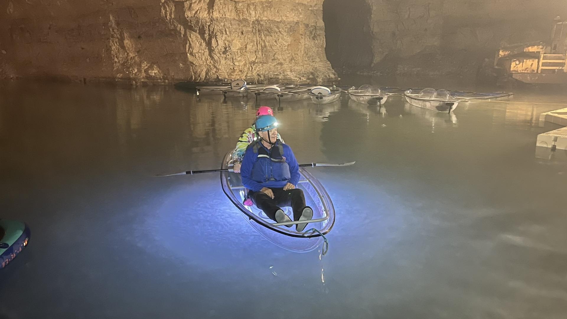 Red River Gorge underground kayaking and skylift | wthr.com
