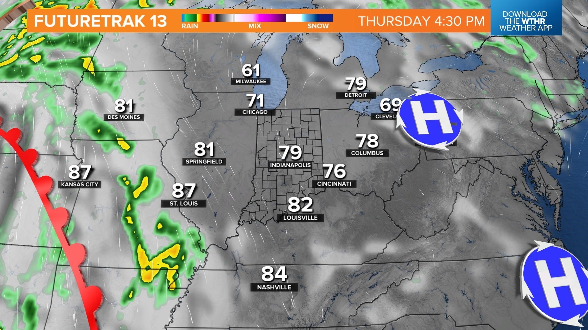 Weather blog: Severe storm risk Monday evening | wthr.com