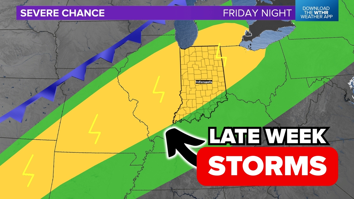 Stormy pattern likely to return to the central U.S. during Easter week ...