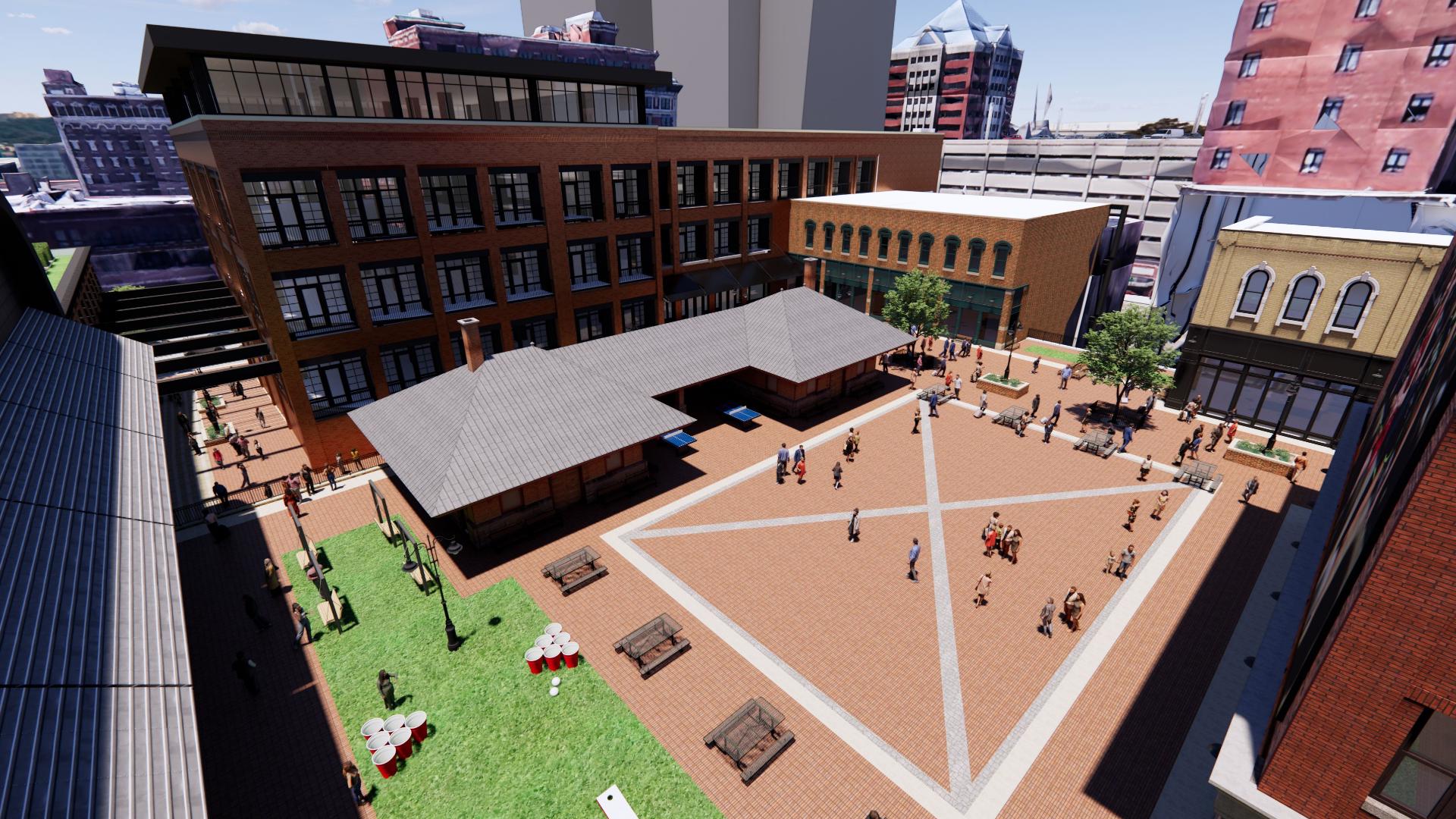 Circle City Mall redevelopment moves forward; new renderings unveiled ...