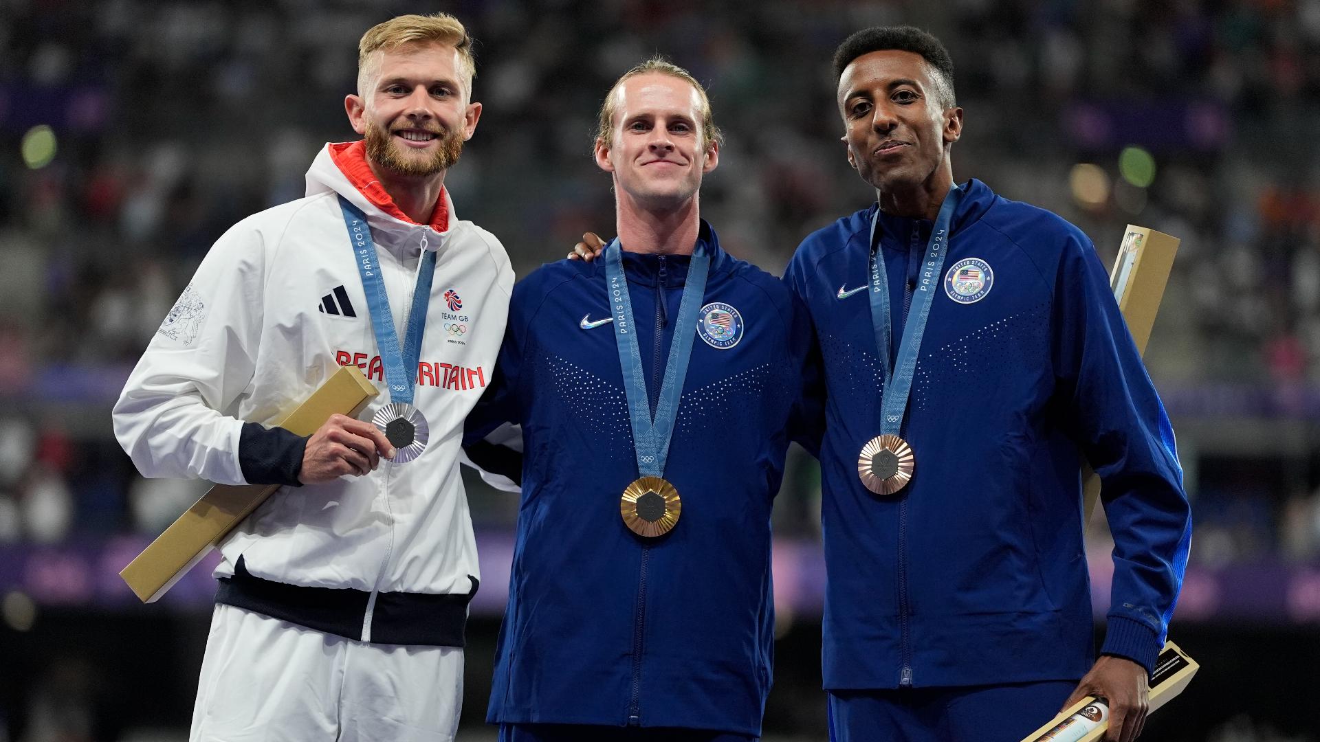 Hocker puts name on list of 1500-meter greats in Olympic history | wthr.com