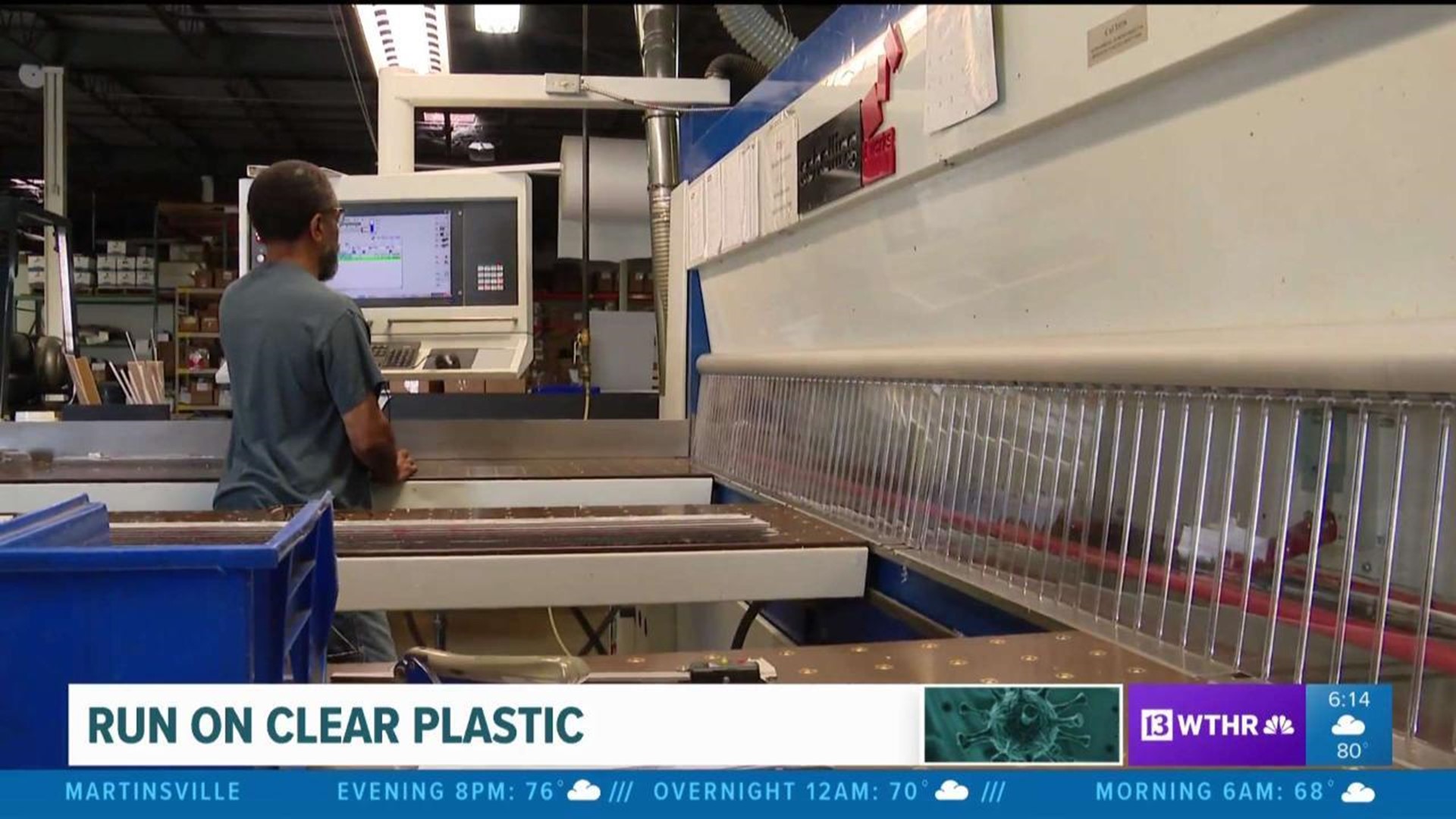 Clear plastic is the new gold — blame COVID-19 | wthr.com