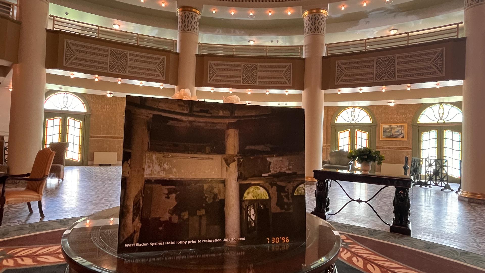 Renovating a relic: New West Baden Springs photos discovered after ...