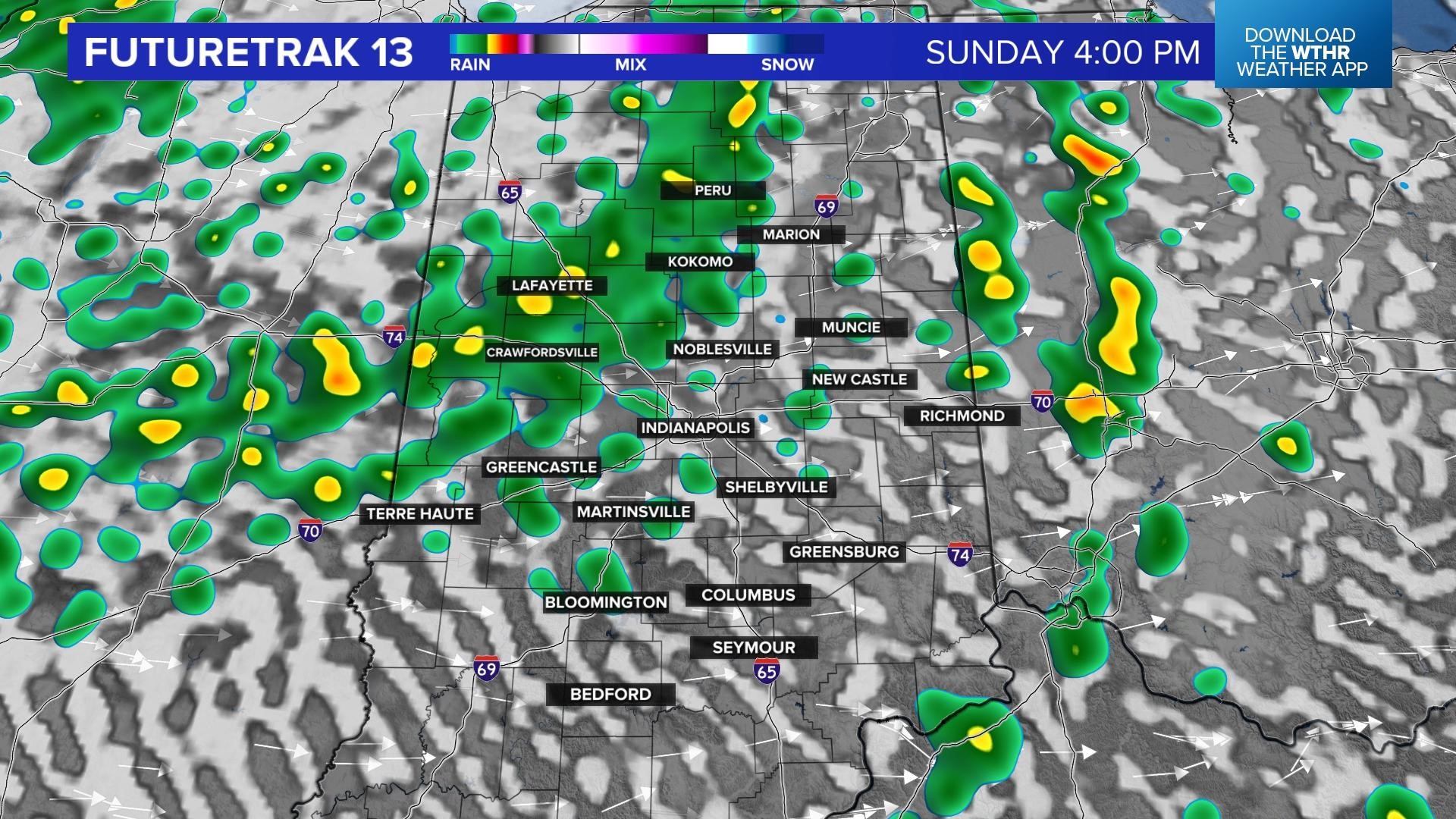 Sunday will be wet and cool | April 29, 2023 | wthr.com