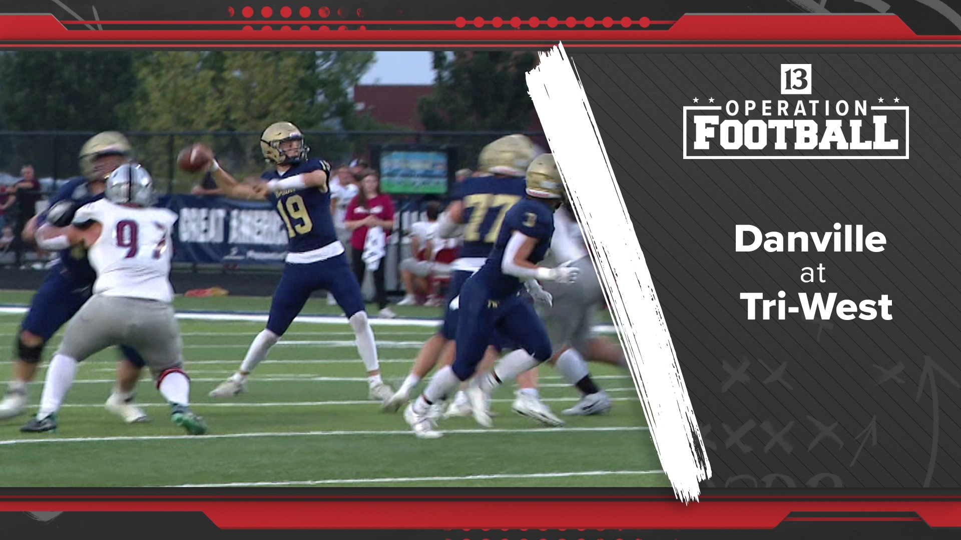 Sorgi tosses 3 TDs as Tri-West takes down Danville 35-27 | wthr.com