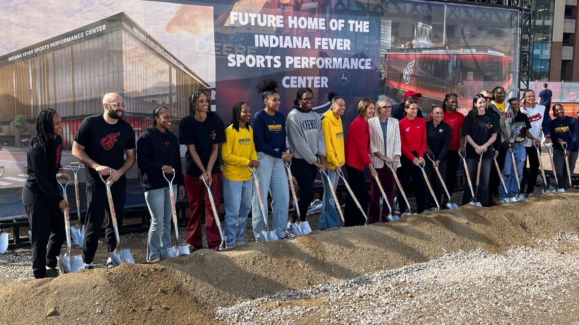 Groundbreaking held for Indiana Fever Sports Performance Center | wthr.com