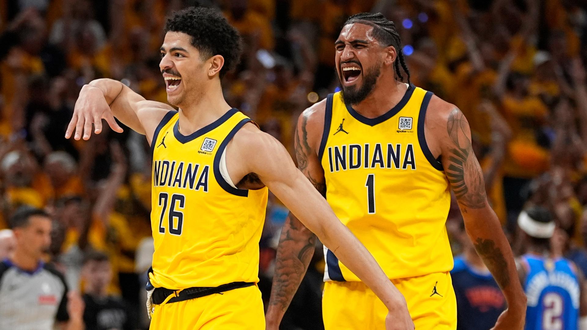 Pacers players, Rick Carlisle react after forcing NBA Finals Game 7 vs. Thunder | wthr.com