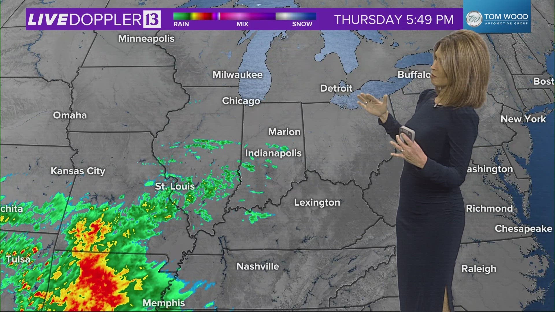 Live Doppler 13 Forecast | 5:30 p.m. update, Nov. 30, 2023 | wthr.com