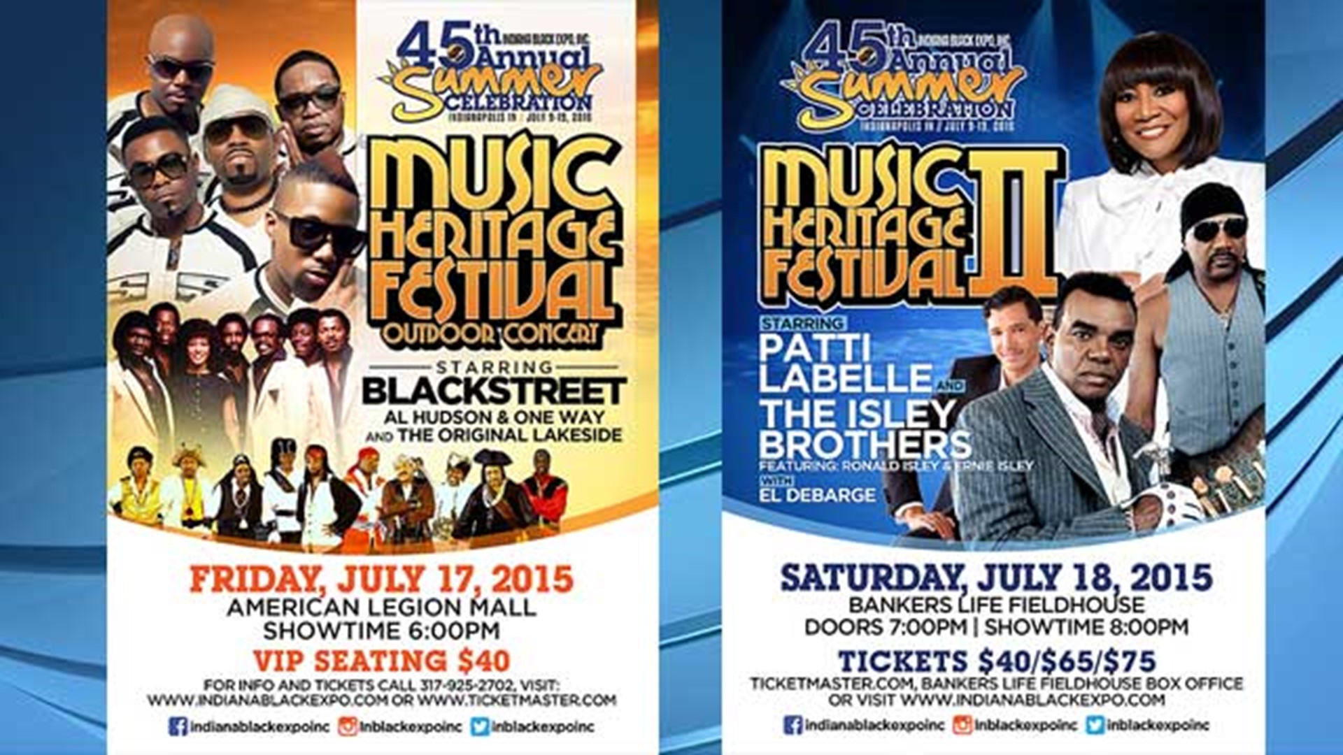Patti LaBelle, The Isley Brothers, Blackstreet perform at 2015 Music ...
