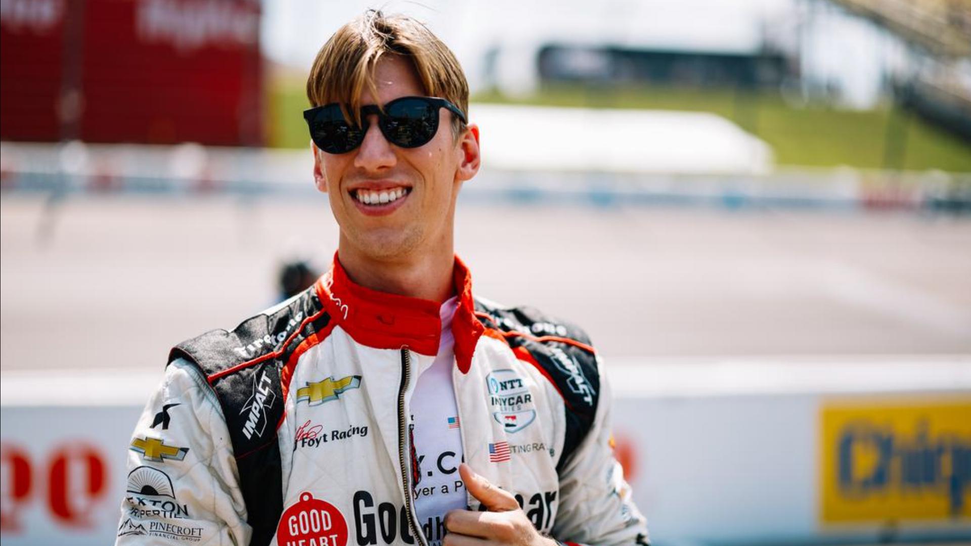 Sting Ray Robb injured in IndyCar crash at Iowa Speedway | wthr.com