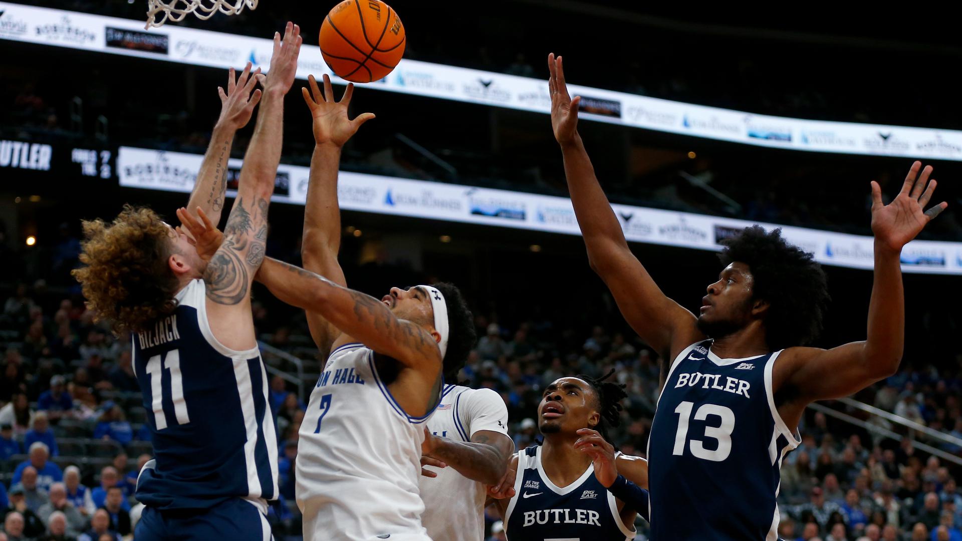 Finley Bizjack scores 25 points to lead Butler over No. 25 Seton Hall ...