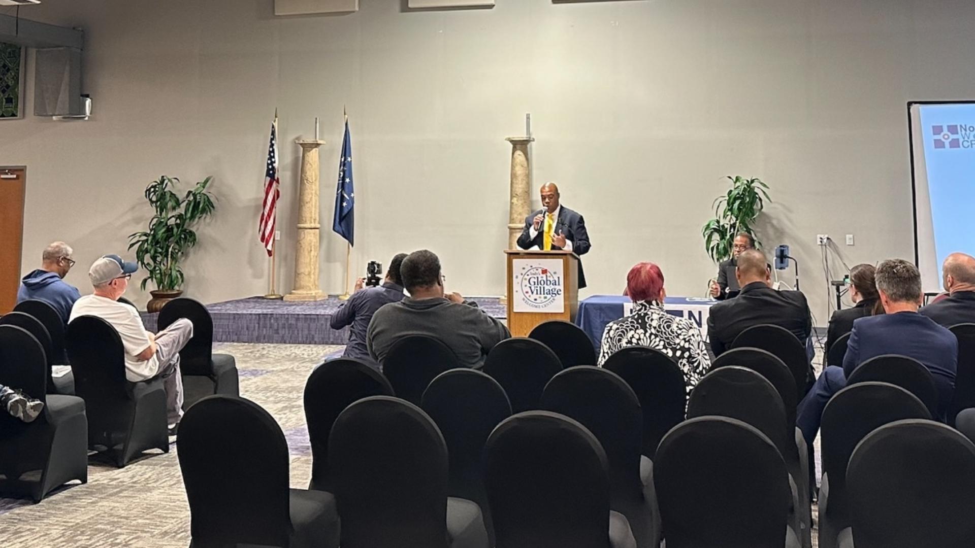 DOJ roundtable focuses on IMPD officer-involved shootings | wthr.com