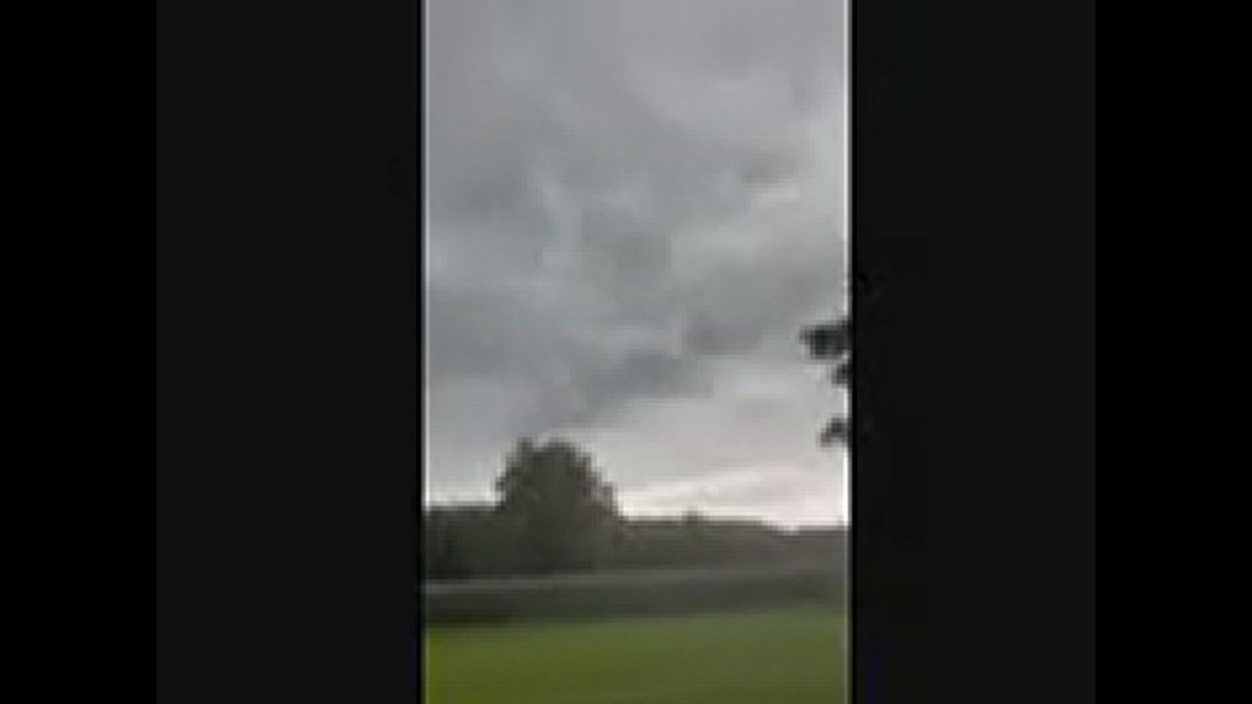 Storms two miles northeast of Frankton in Madison County. | wthr.com