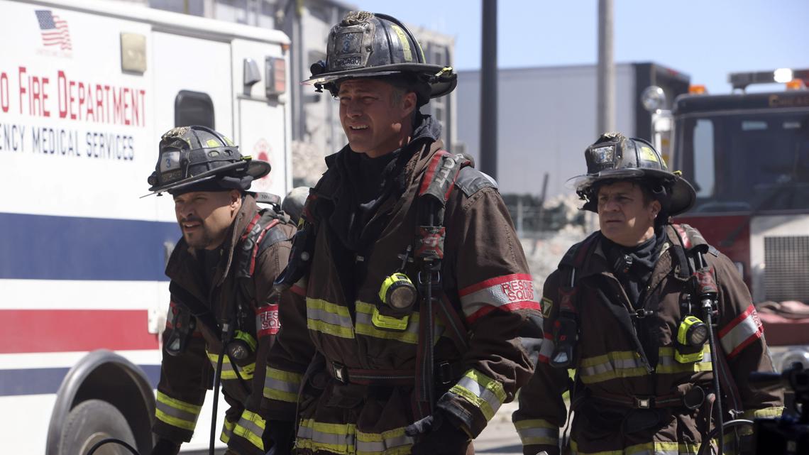 Dustin Grove meets some of the cast of NBC's 'Chicago' shows | wthr.com