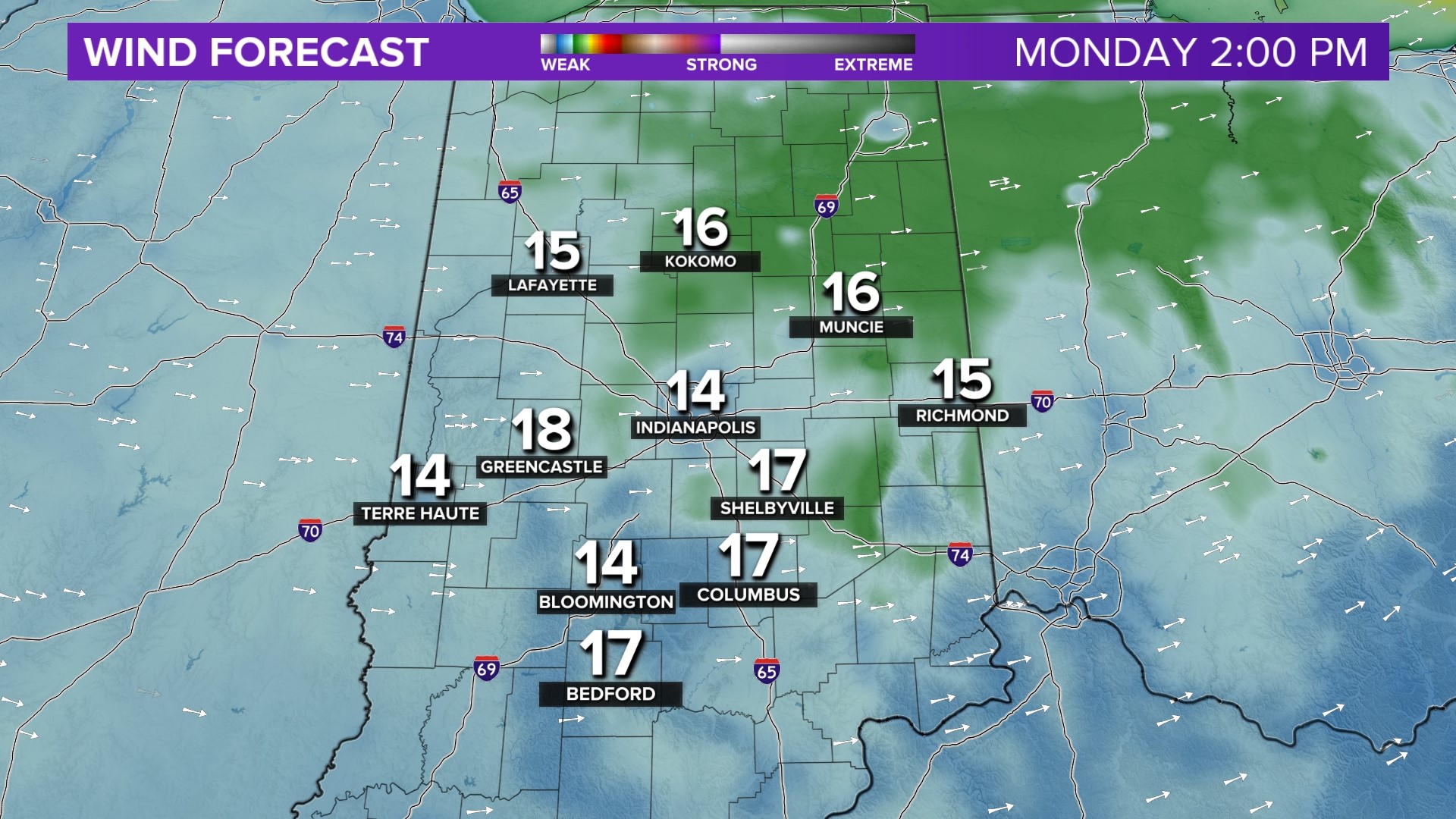 Weather blog: Bitter and blustery weather moves in | wthr.com