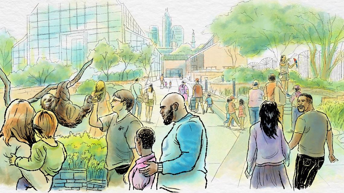 Zoo improvements include new entry, chimpanzee complex | wthr.com