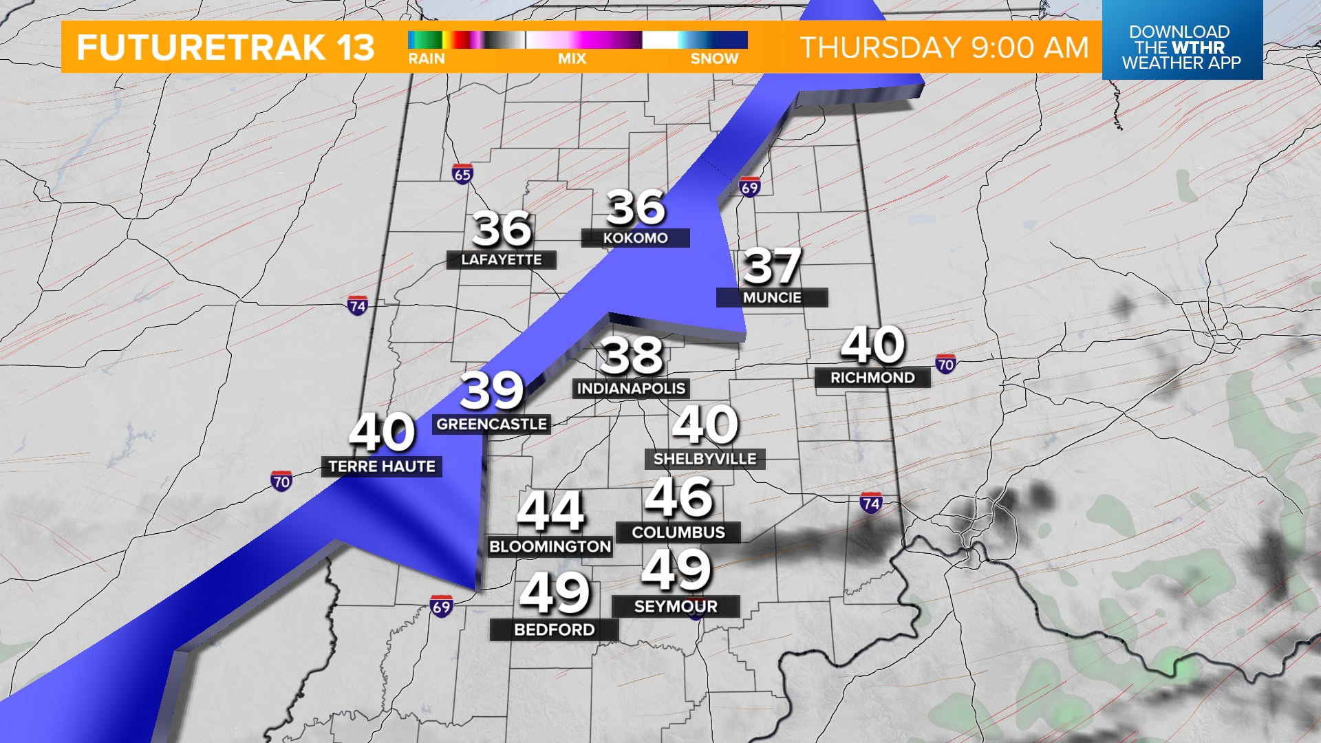 Tracking multiple weather systems for central Indiana | Weather Blog ...