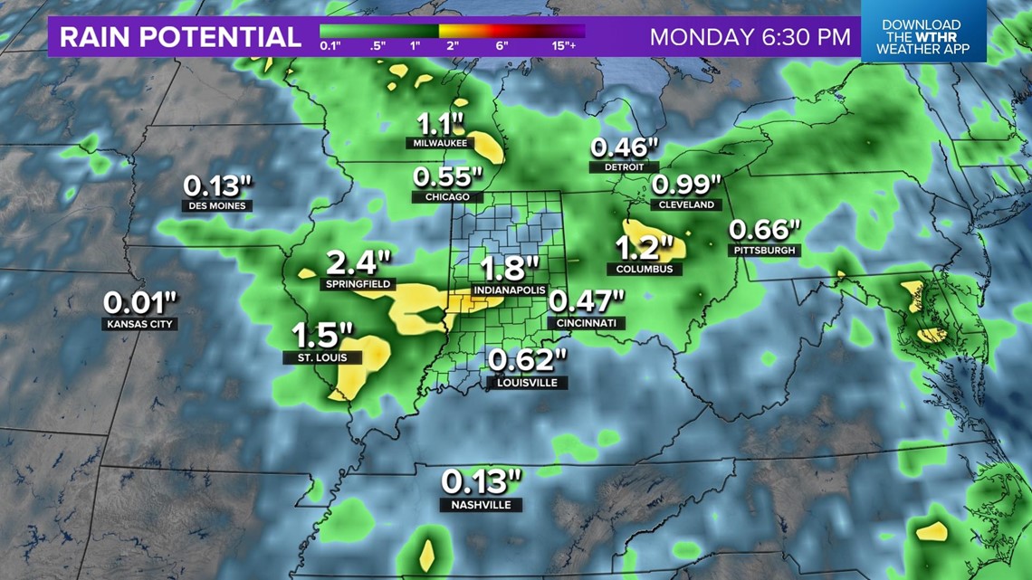 Live Doppler 13 Weather Blog: Much needed rain returns to central ...