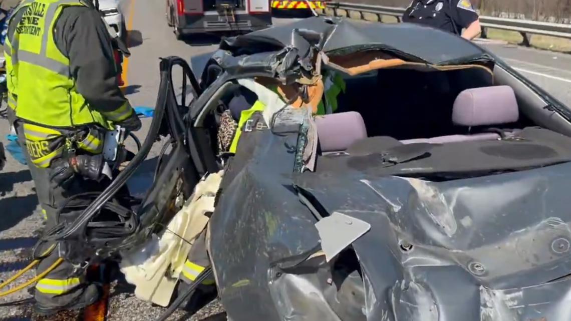 1 injured after stolen vehicle crashes while fleeing from police on I ...