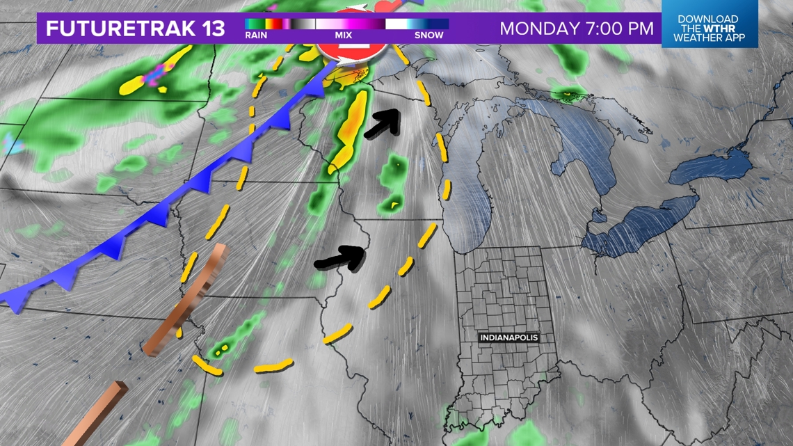 Indiana may get scattered severe storms Tuesday as April 2025 ends ...