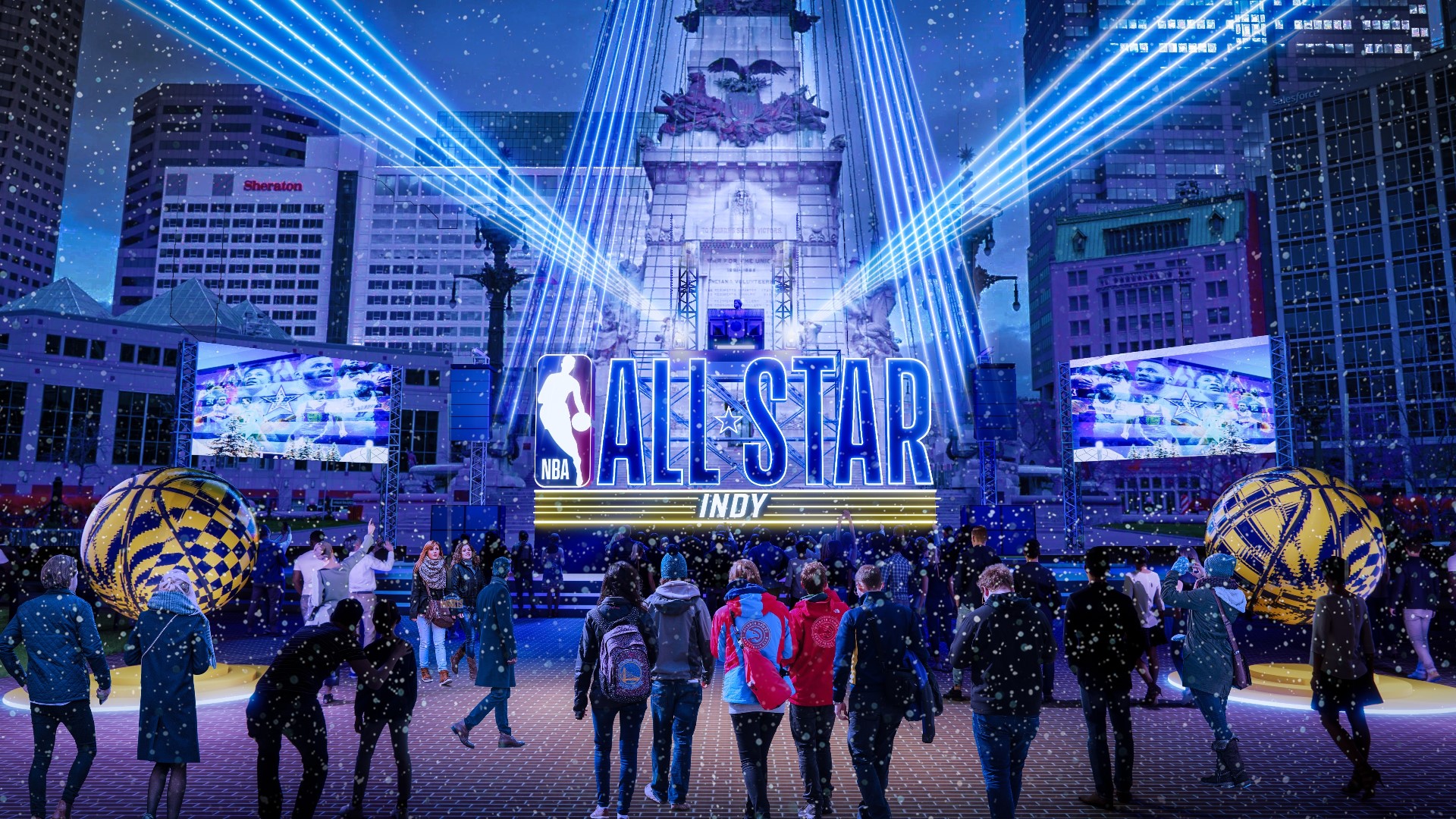 Indianapolis to be transformed for 2024 NBA All-Star Weekend | wthr.com