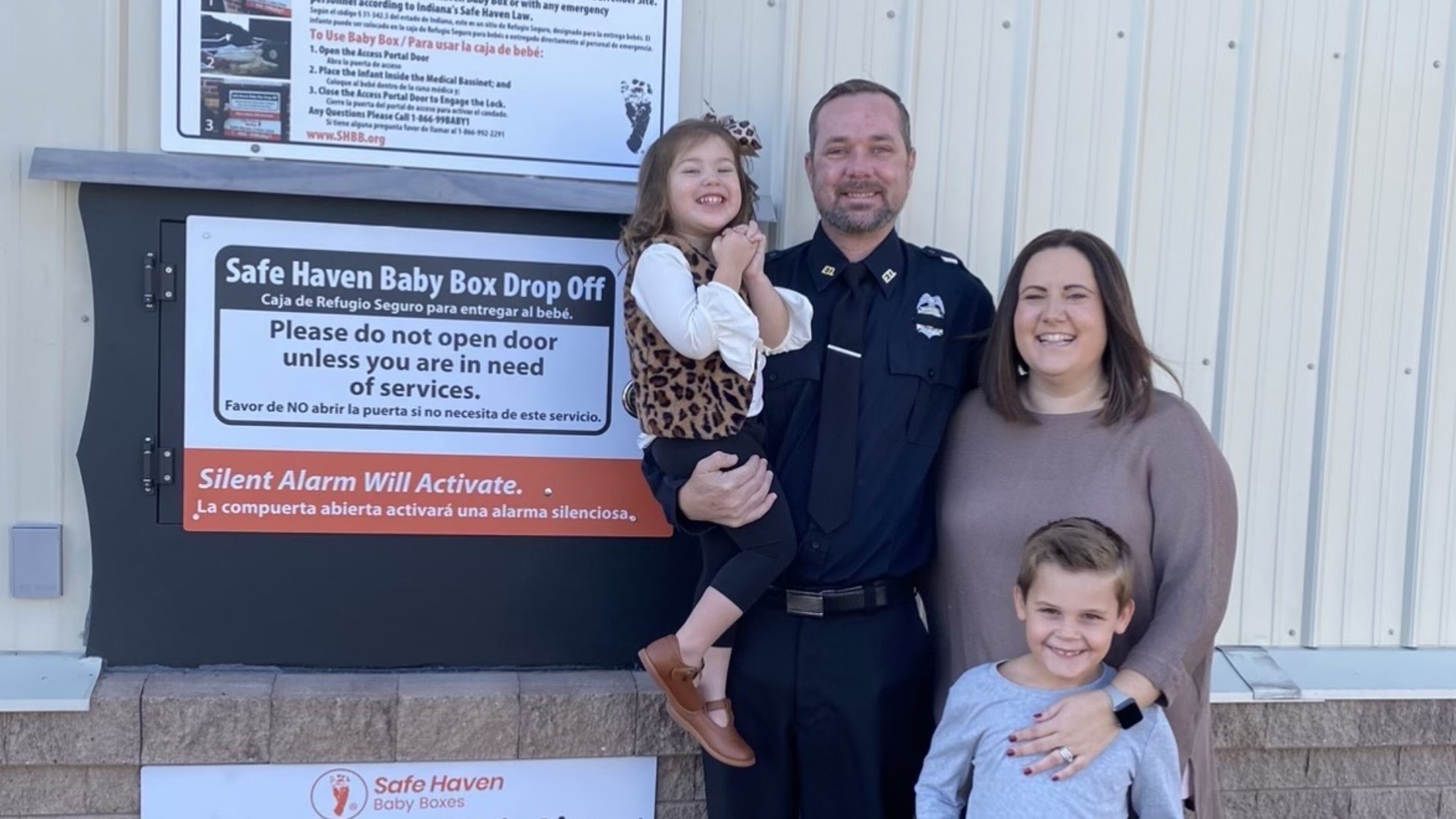 Family made complete by Safe Haven Baby Box surrender | wthr.com