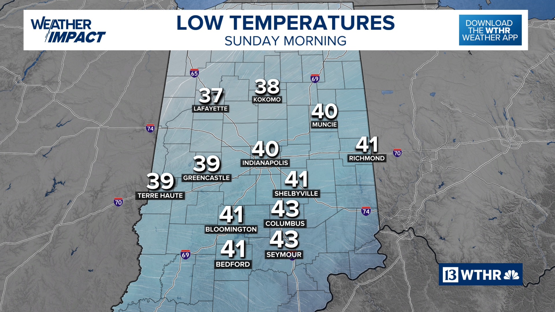 Stormy start to Saturday across Indiana | Timing the thunderstorms ...