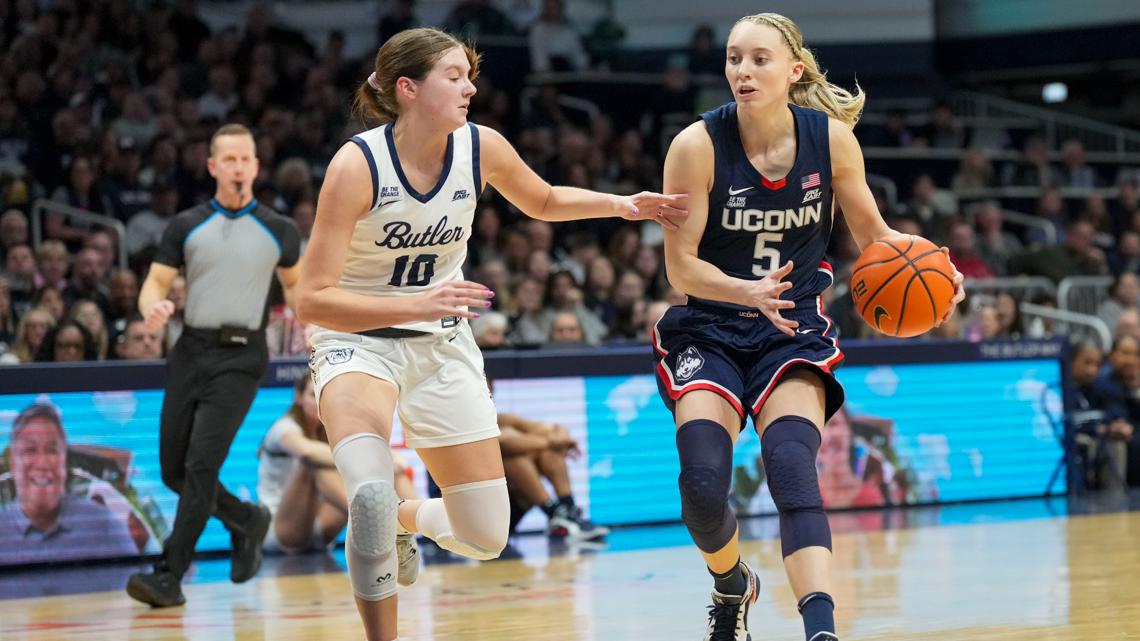 No. 5 UConn women defeat Butler 86-47 | wthr.com
