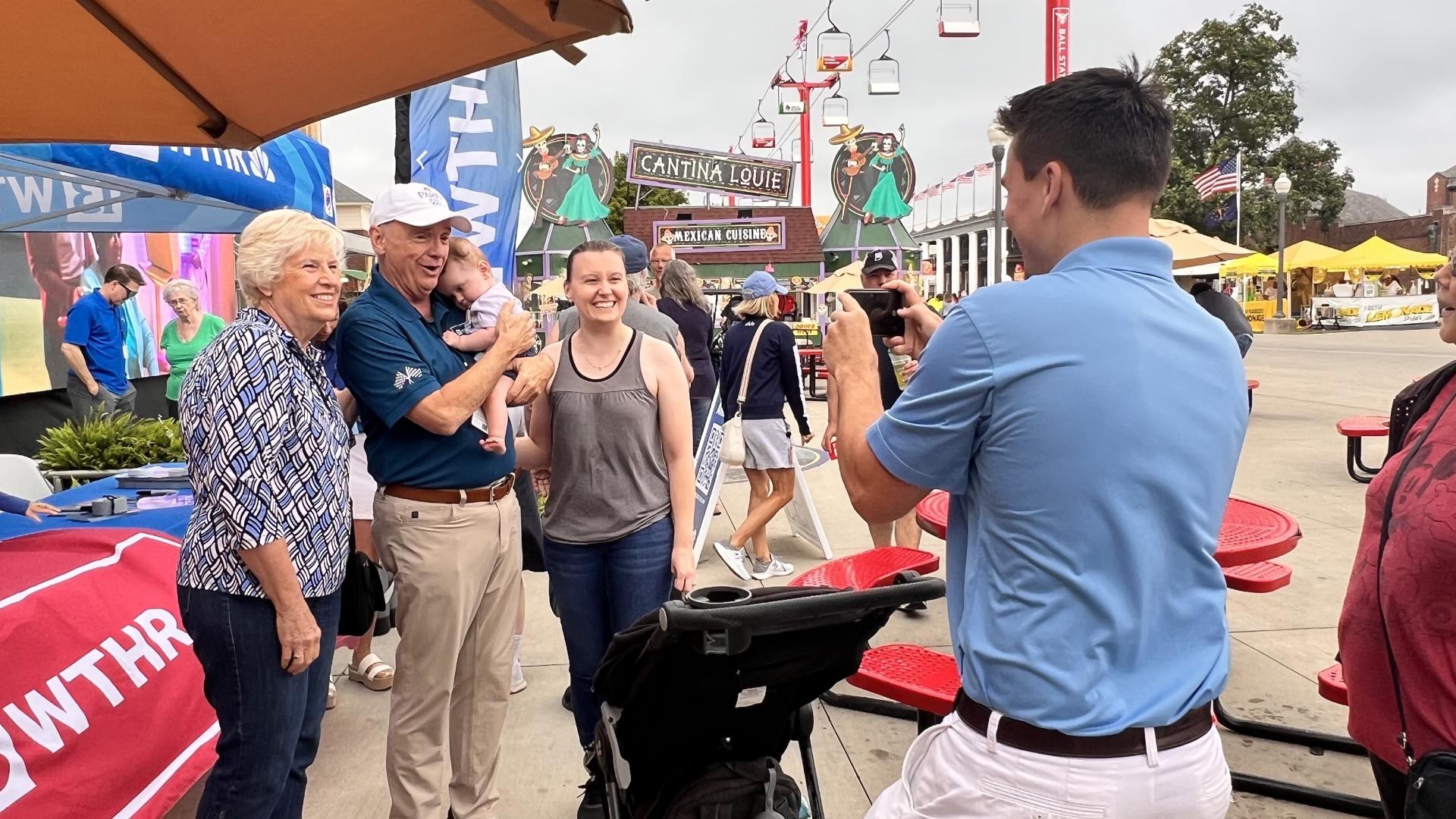 Sean Ash comes up short in watermelon seed catapult contest | wthr.com