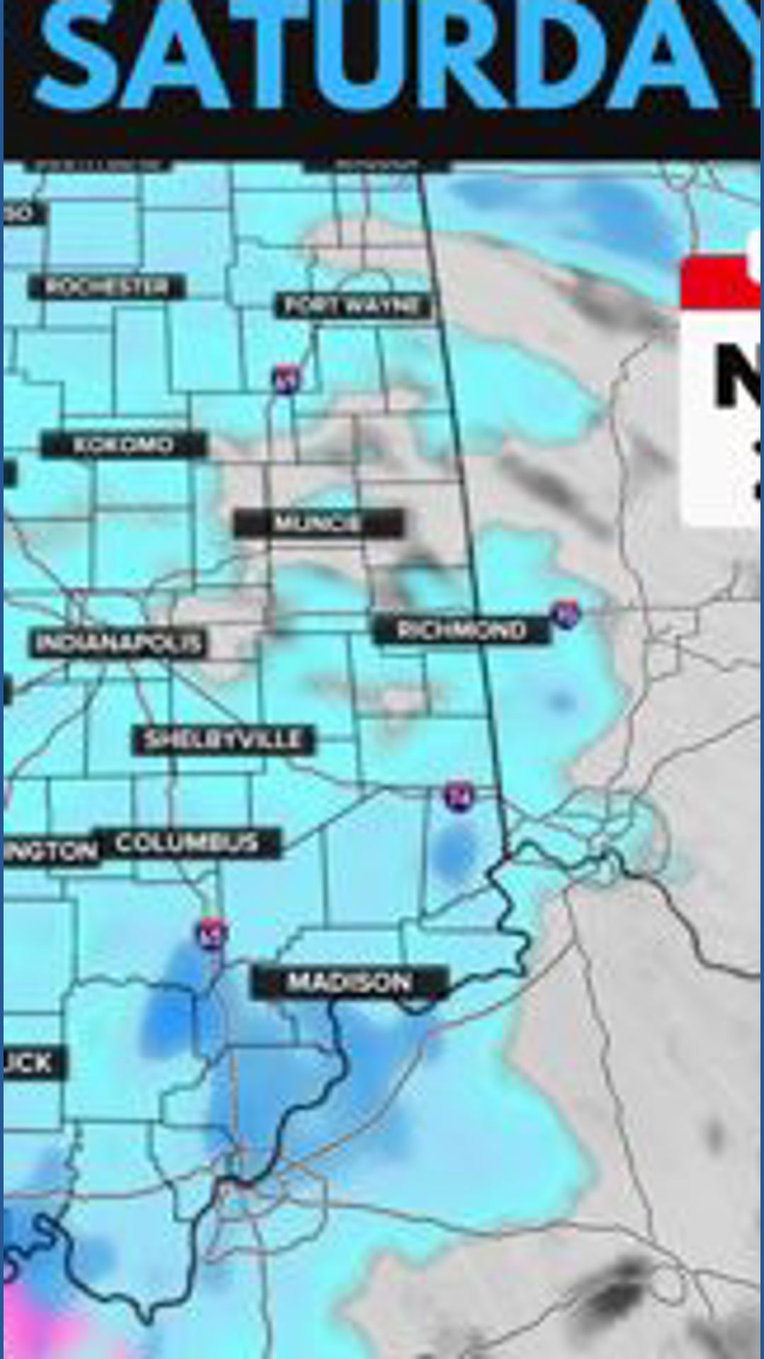 Winter storm to hit Great Lakes Saturday and impact travel in Indiana ...