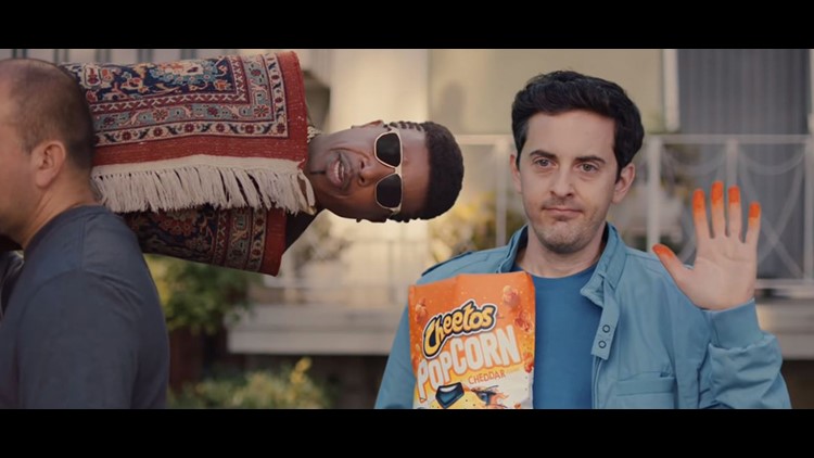 Need help getting out of something? 'Cheetos fingers' can do the trick ...