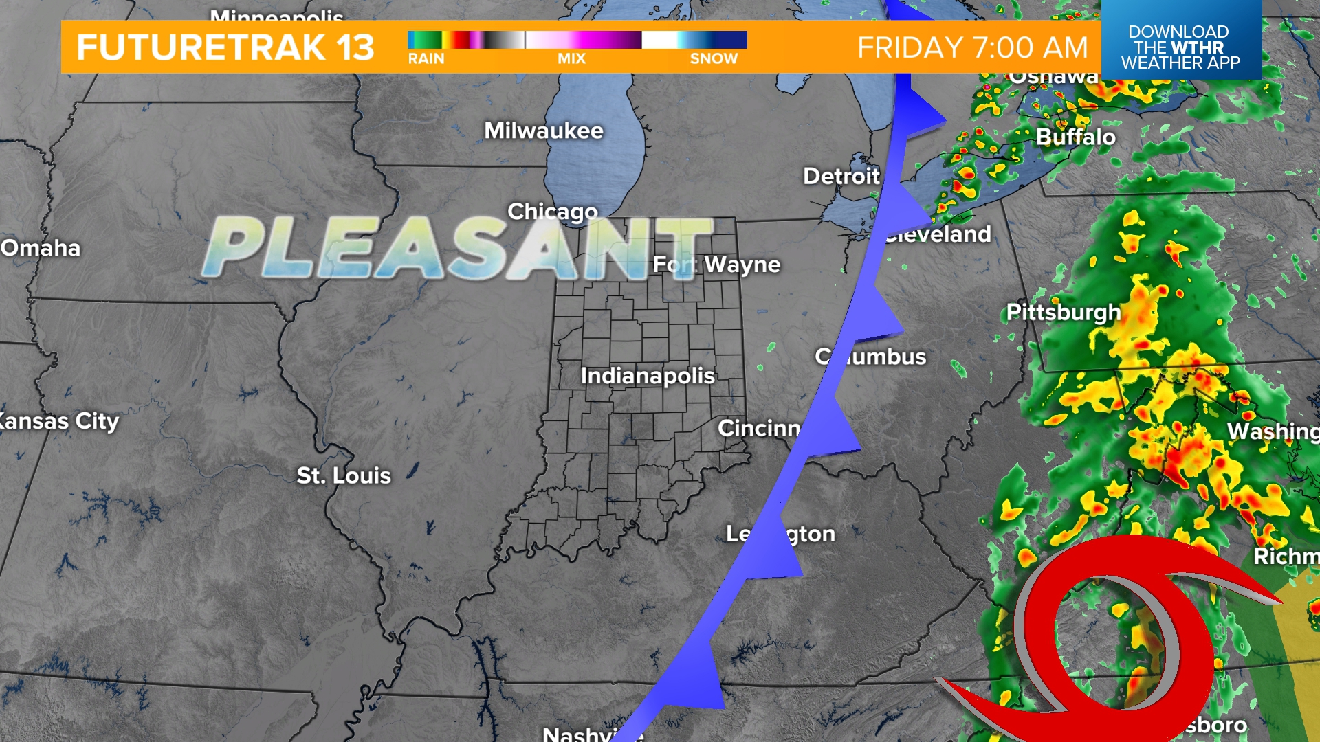 Unseasonably cool air replaces miserable heat in central Indiana | wthr.com