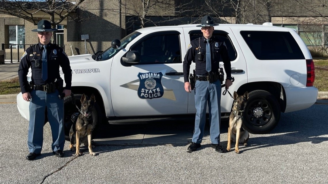 Indiana State Police posts add new K-9 teams | wthr.com