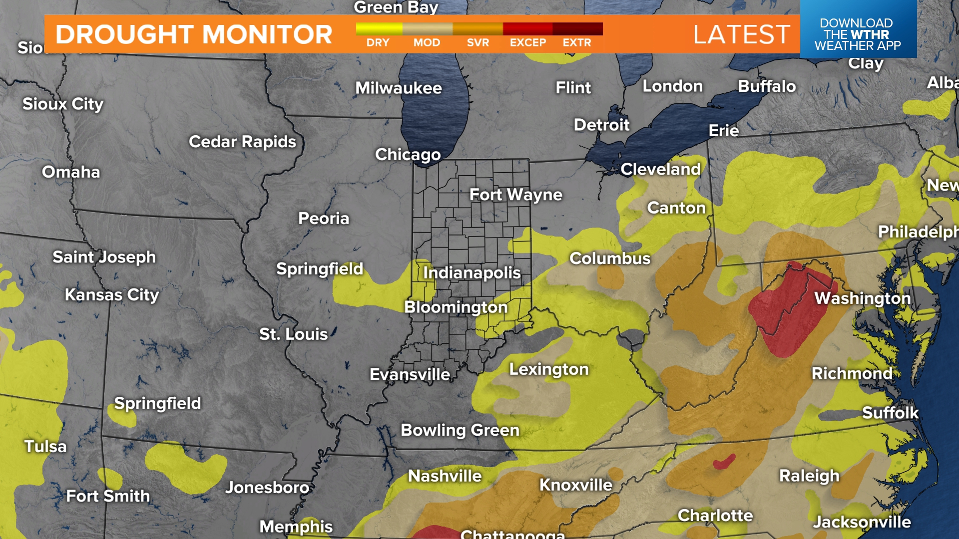 Indiana drought ends for now | How much rain did we pick up? | wthr.com