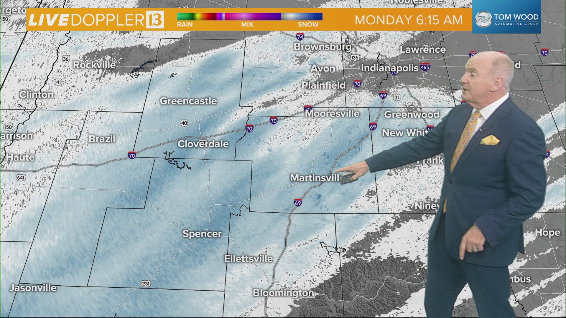 6 a.m. update on winter snow storm in Indiana | Weather Impact Alert ...