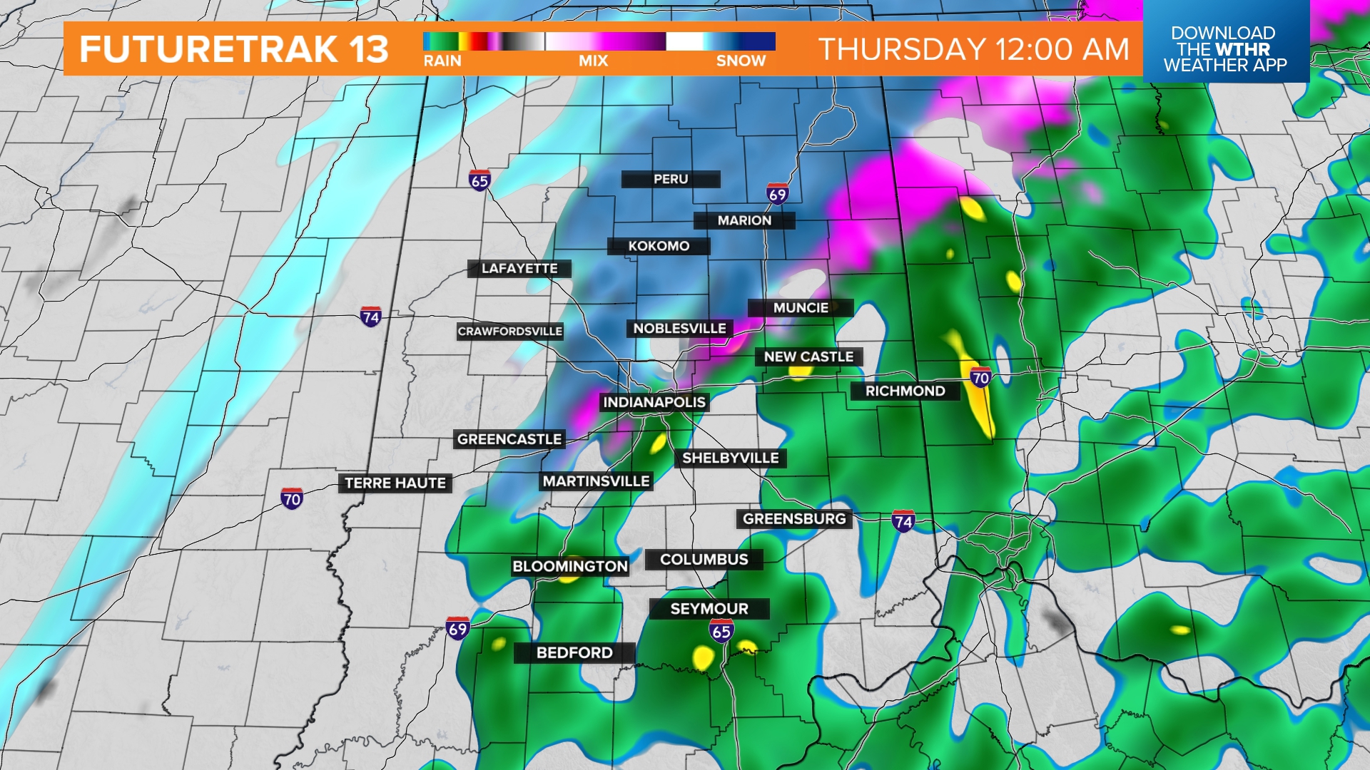 Icy and snowy in some areas today | Weather Impact Alert Day | wthr.com