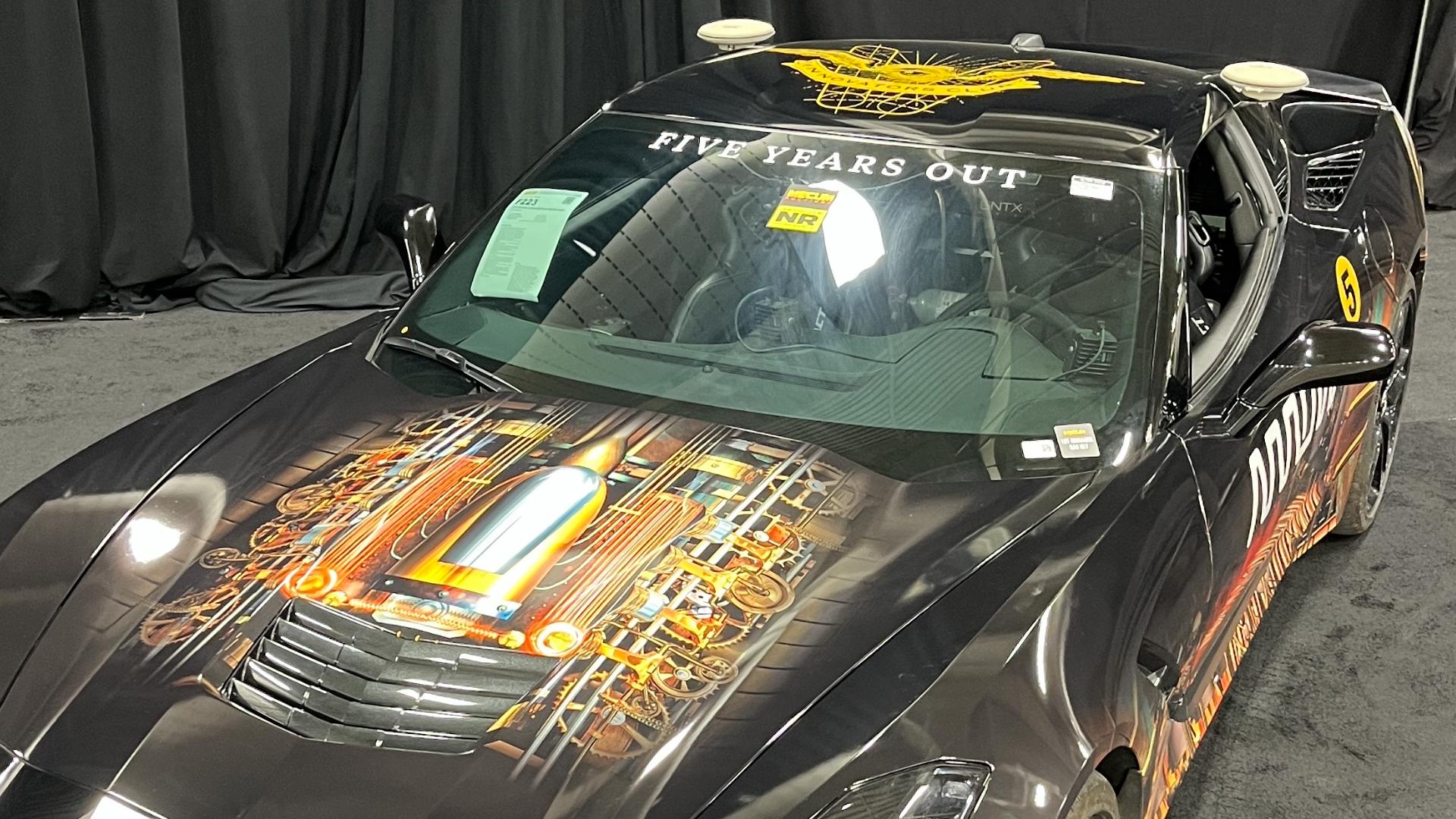 Semi-autonomous mobility Corvette driven by Sam Schmidt up for sale ...