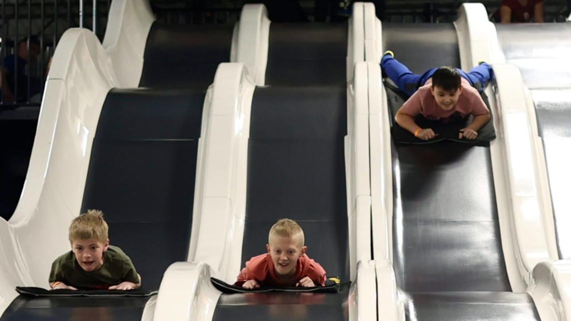 Brownsburg's Slick City is state's first indoor waterless slide park ...