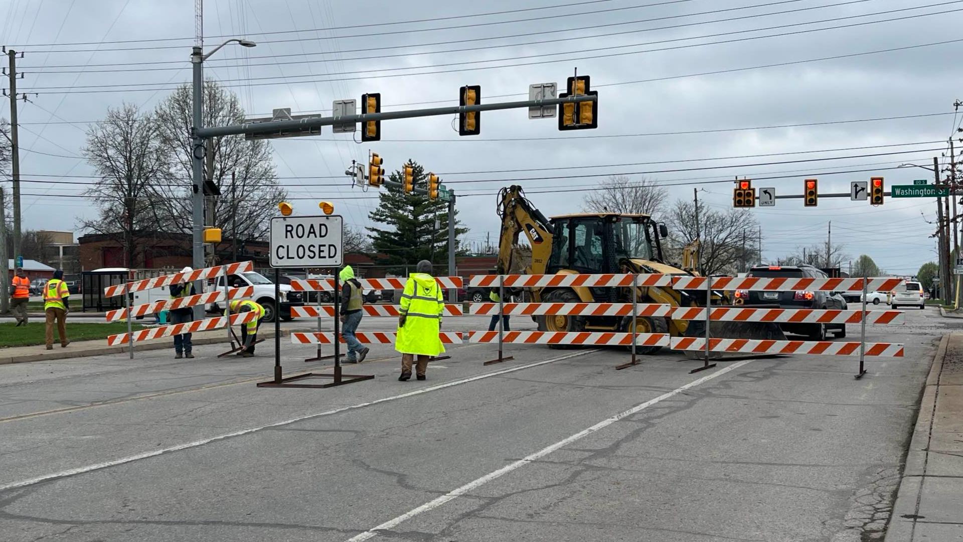 Washington Street intersection to close on Indy's east side for ...