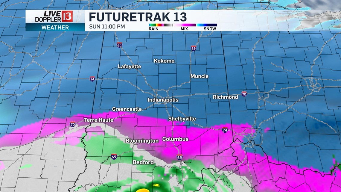 Tracking 2 Rounds of Snow - Live Doppler 13 Weather Blog | wthr.com