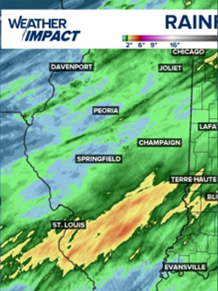 Indiana sees much-needed rain across the state | Rainfall Totals (Oct ...