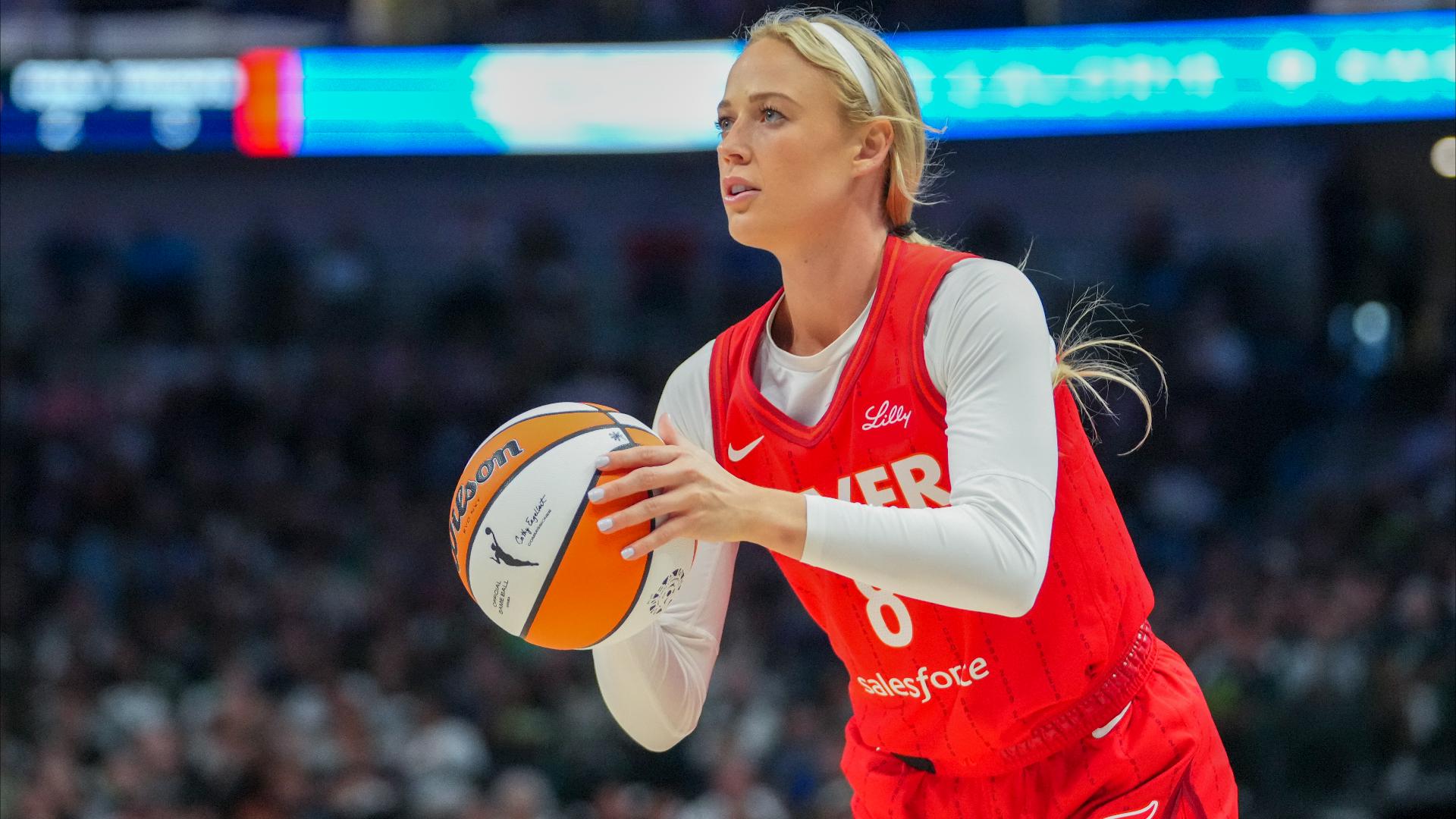 Fever's Sophie Cunningham to miss the rest of season due to injury ...