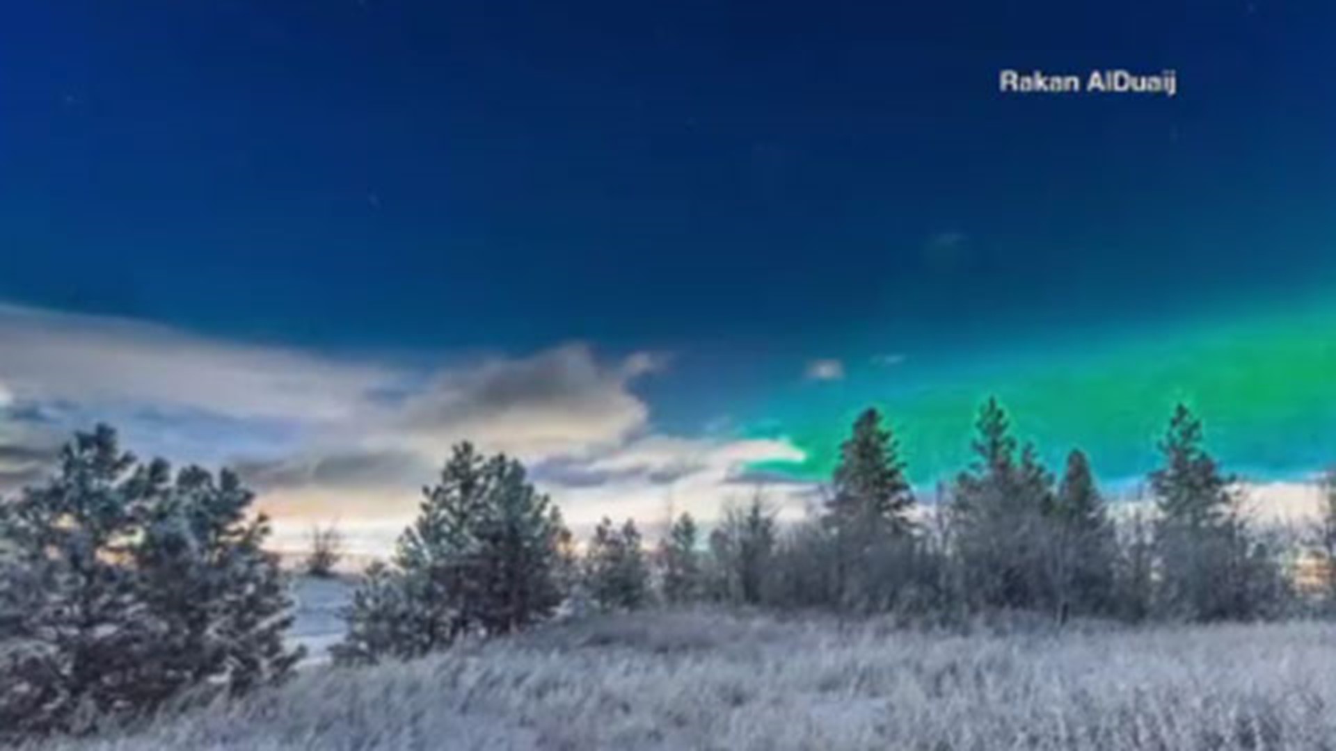 PHOTOS: Northern Lights highlight Spokane sky | wthr.com