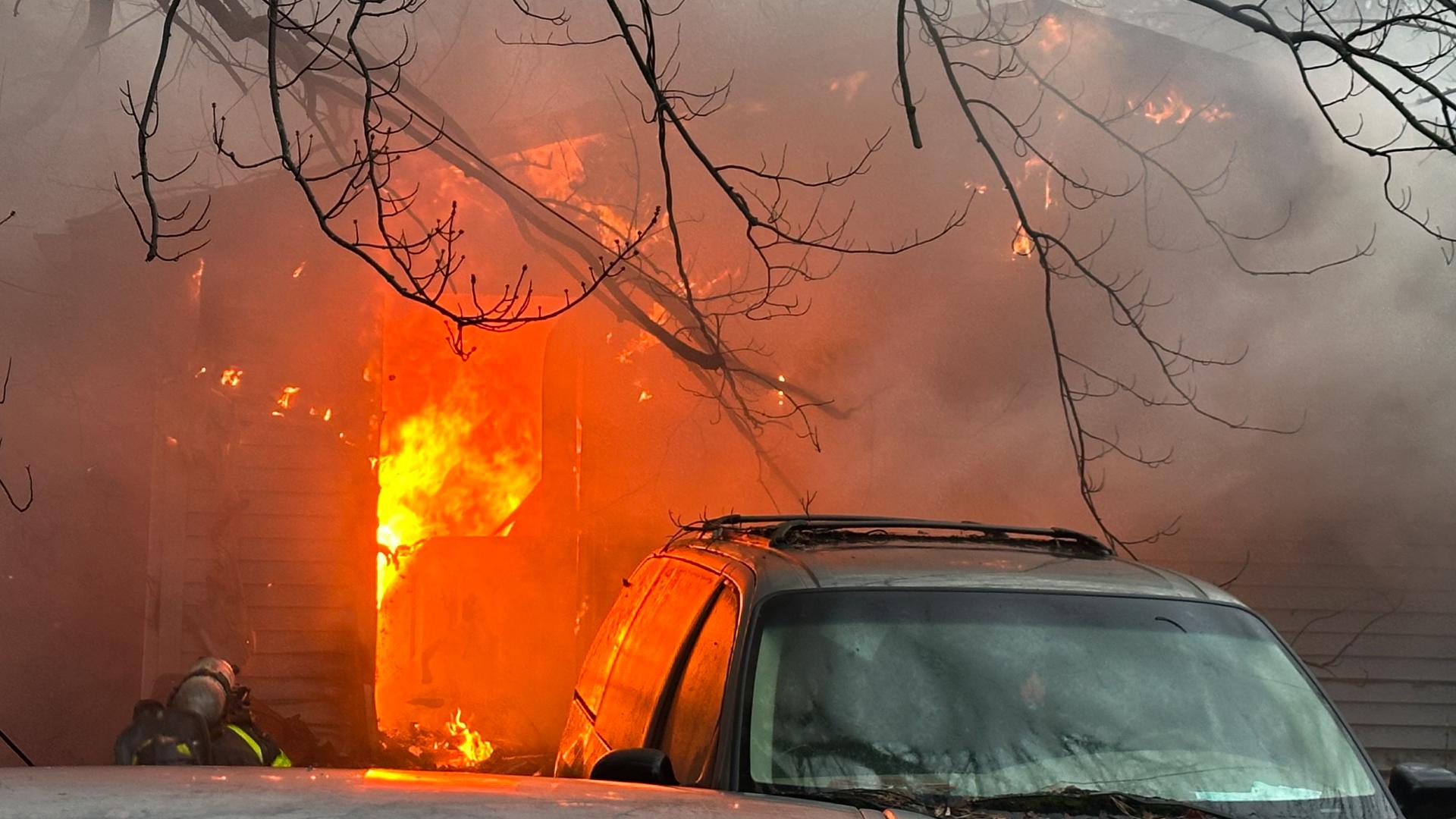 1 in critical condition after house fire on Indy's near southeast side ...