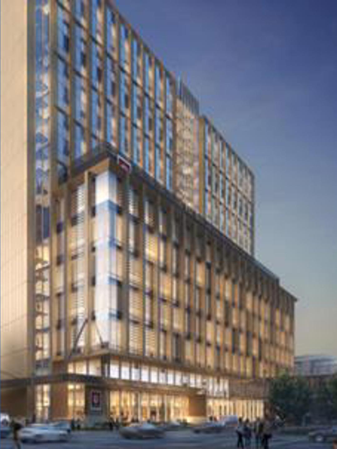Checking in on the progress at IU Health's new downtown Indianapolis ...
